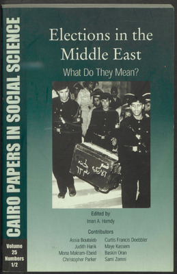 "The 2000 Elections: New Rules, New Tactics" by Maye Kassem